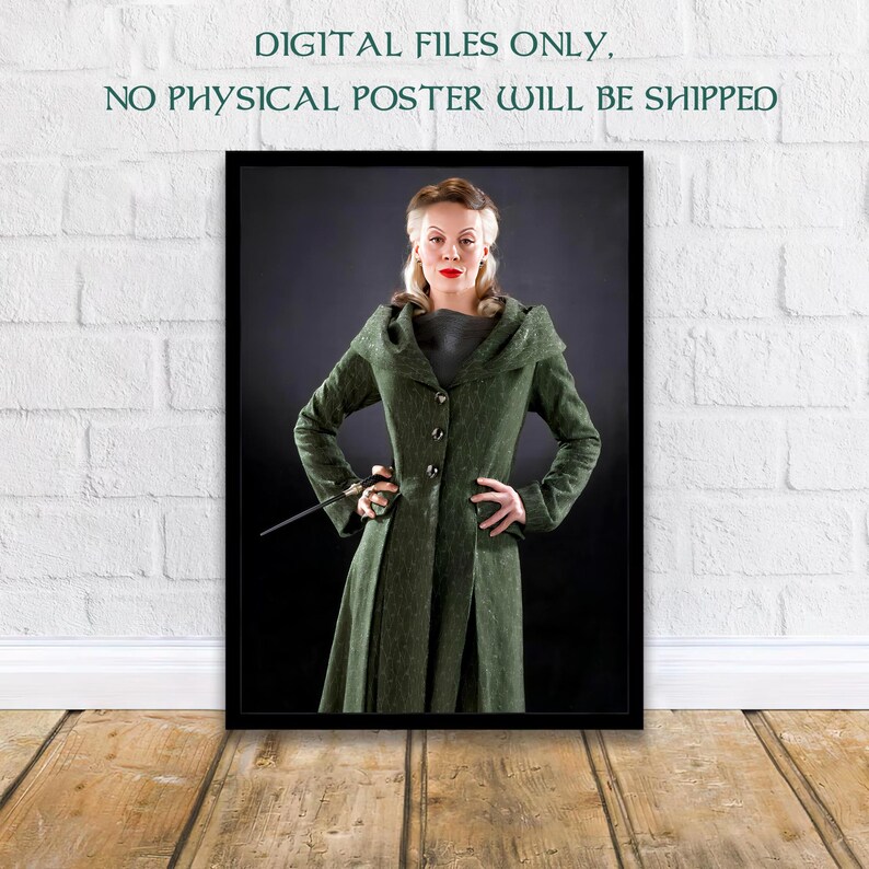 Narcissa Poster: Dark Wizard Printable Wall Art (digital Download) - Etsy