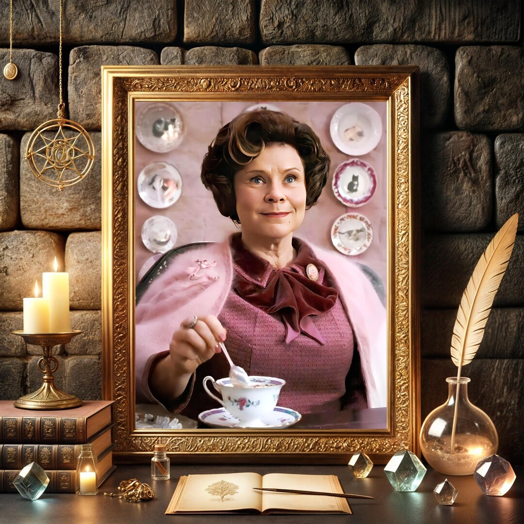 Professor Umbridge Poster: Wizard School Wall Art (digital Download) - Etsy
