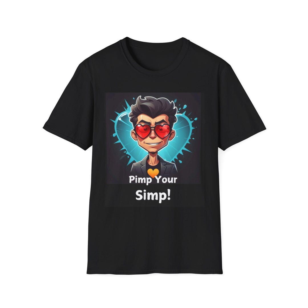 Pimp Your Simp Playful Graffiti Tee for Bold and Funny Vibes - Etsy