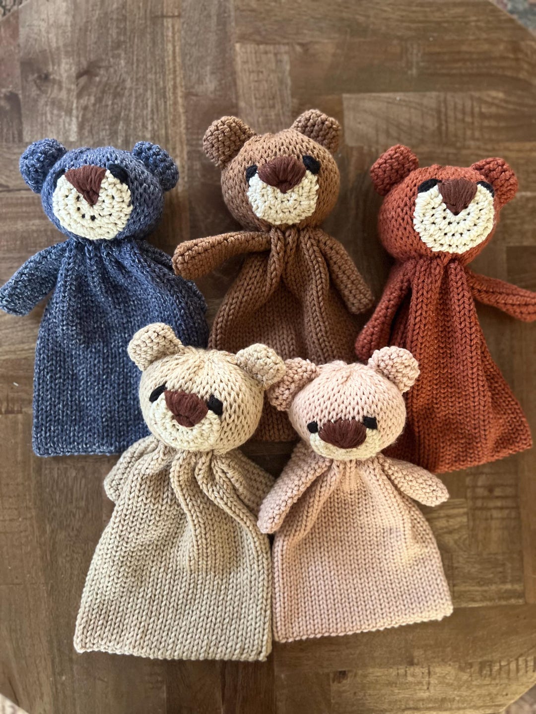 CJ Bear Handmade Lovey Baby Toy Stuffed Animal Baby Shower Gift - Etsy