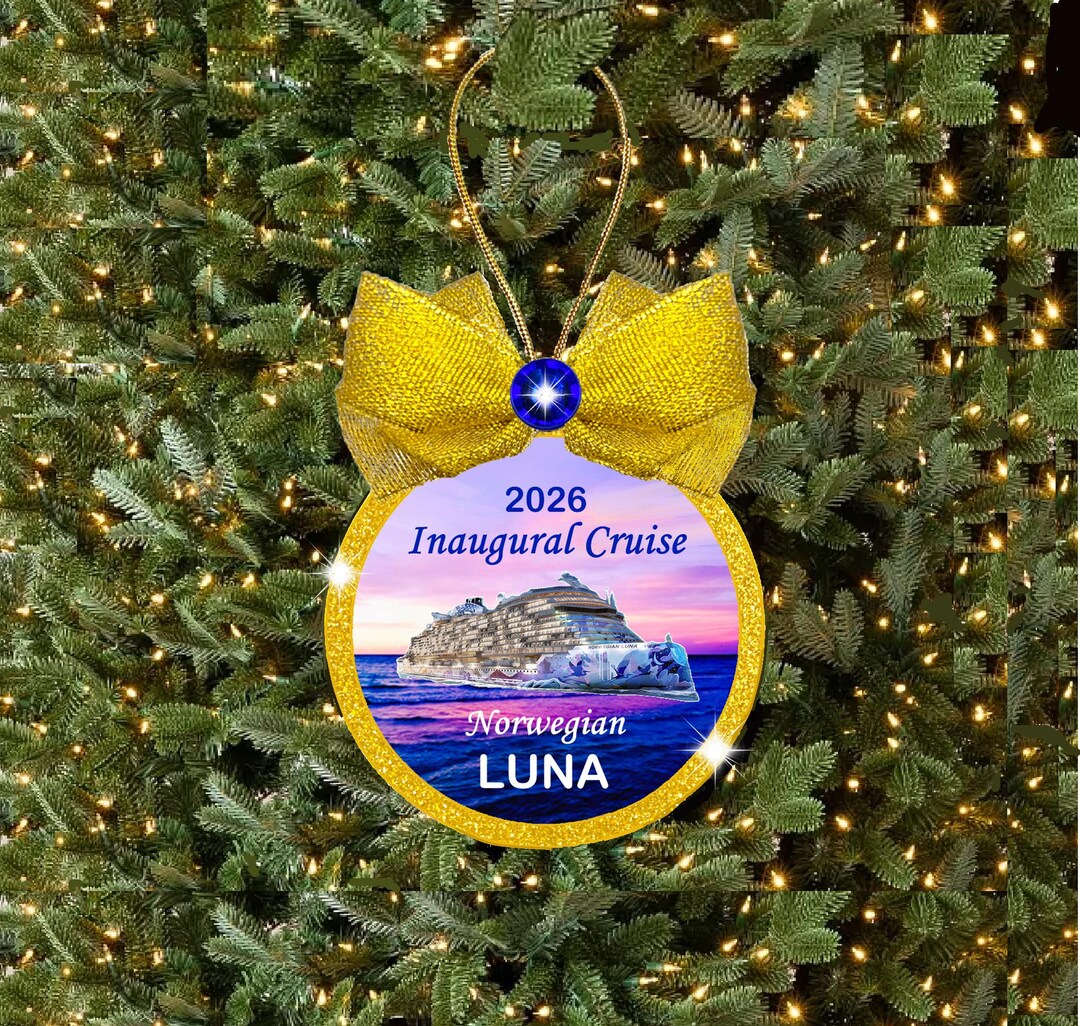 Personalized Norwegian Cruise Ornament: All Ships, Cruise Keepsake ...