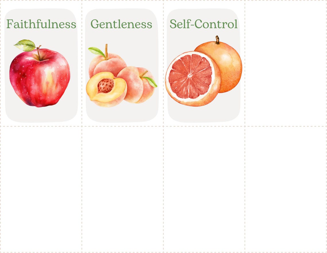 Fruit of the Spirit Activity Booklet for Kids | Bible Study, Sunday ...