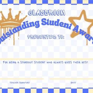 Student Award Certificates: Modern Designs for Classroom Celebrations ...