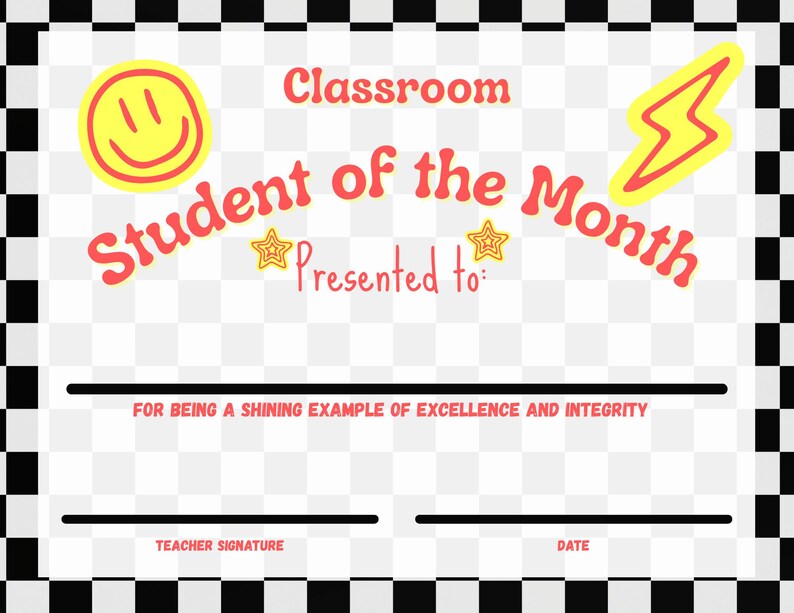 Student Award Certificates: Modern Designs for Classroom Celebrations ...