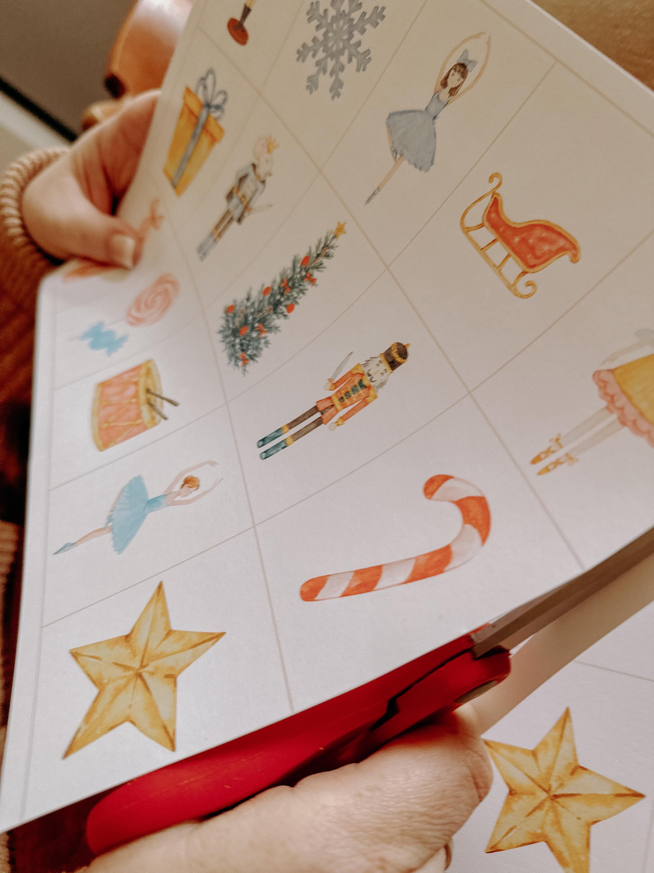 Nutcracker Memory Game Matching Card Activity | Christmas Party Favor ...