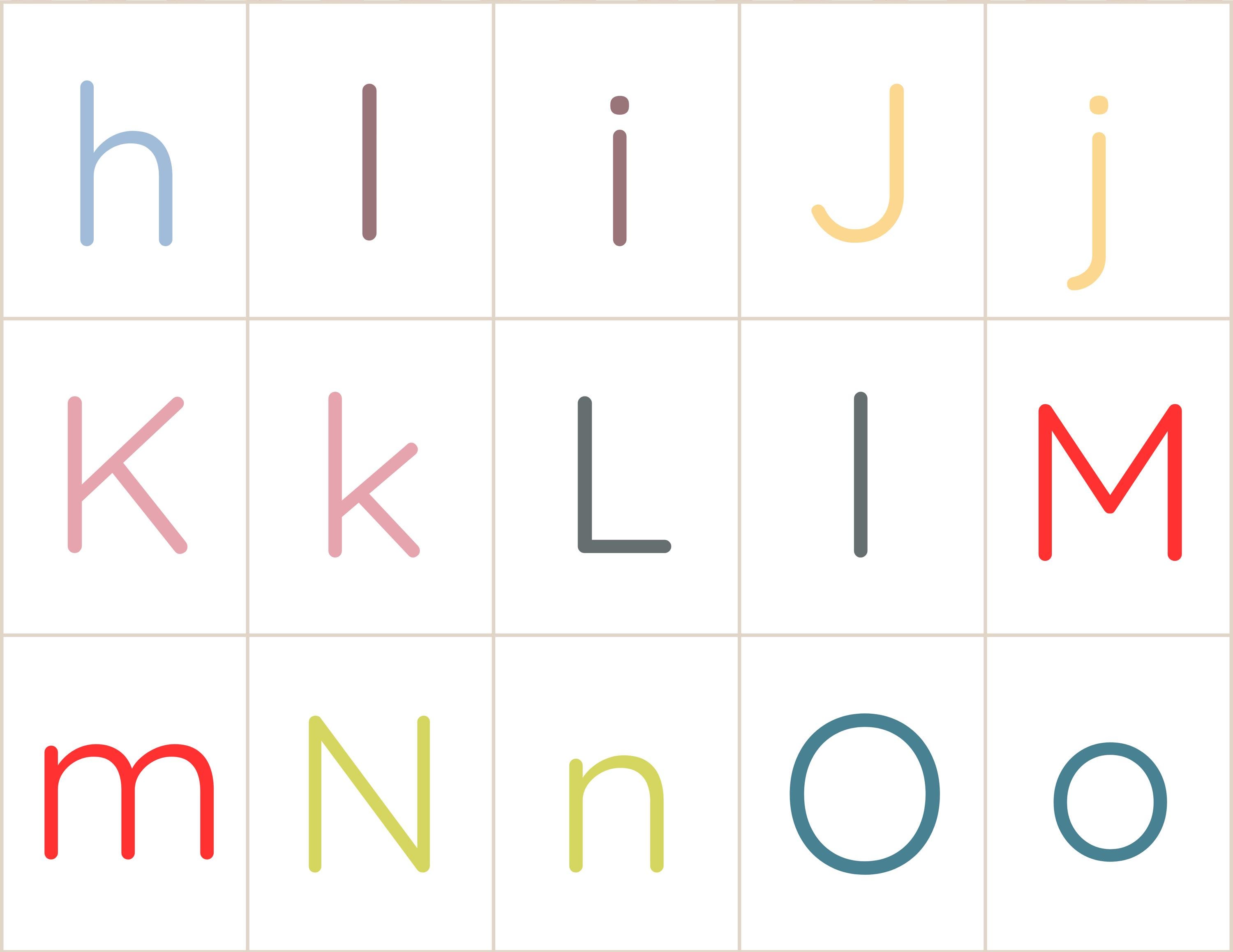 ABC Matching Game: Uppercase & Lowercase Letter Cards (digital Download ...