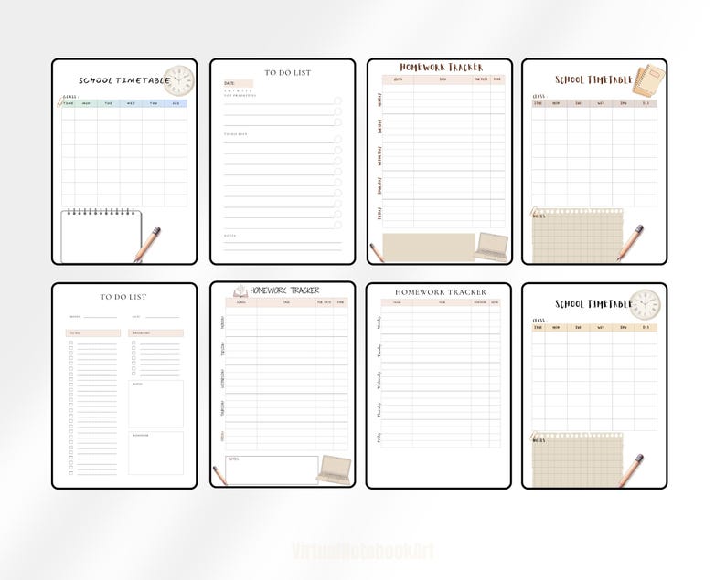 Printable School Schedule Digital Lesson Plan Lesson Plan Time Table ...