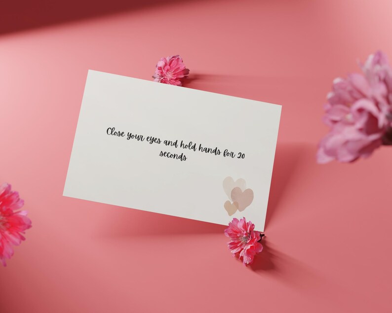 Valentine’s Day Couples Game Printable Love Connection Card Game for ...