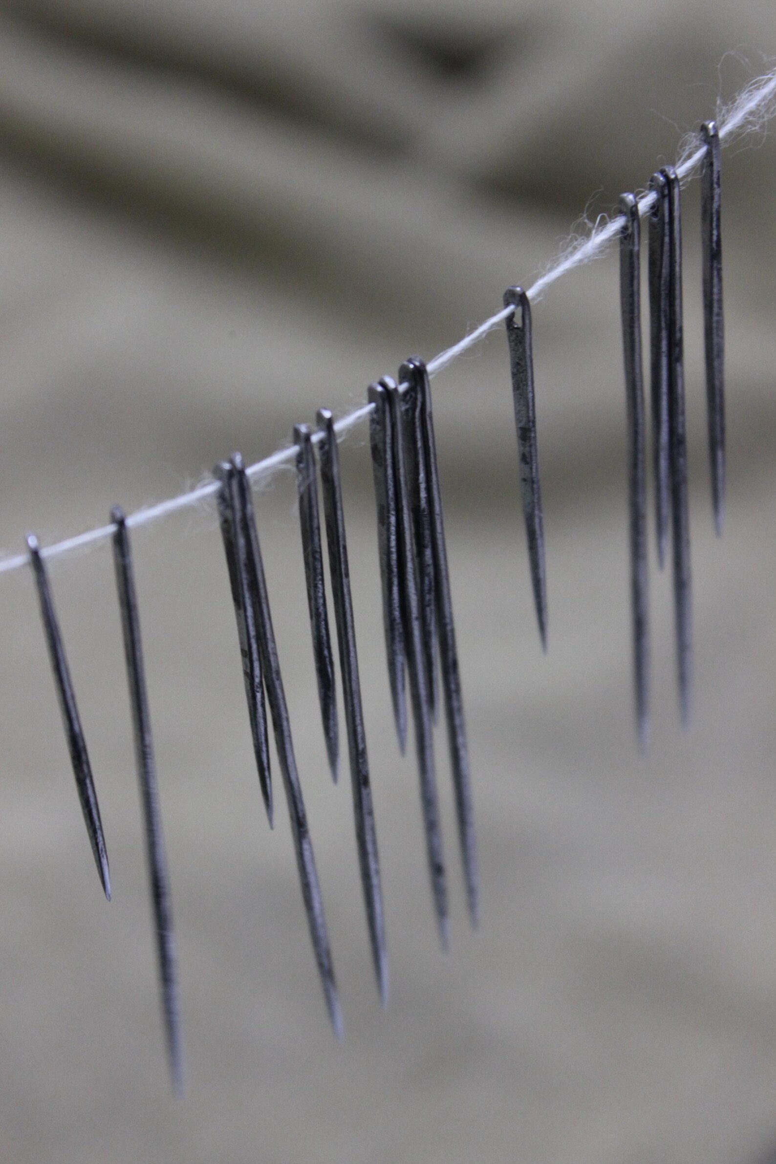 FORDGED HISTORICAL NEEDLE / Medieval Needle, Wrought Needle, Iron ...