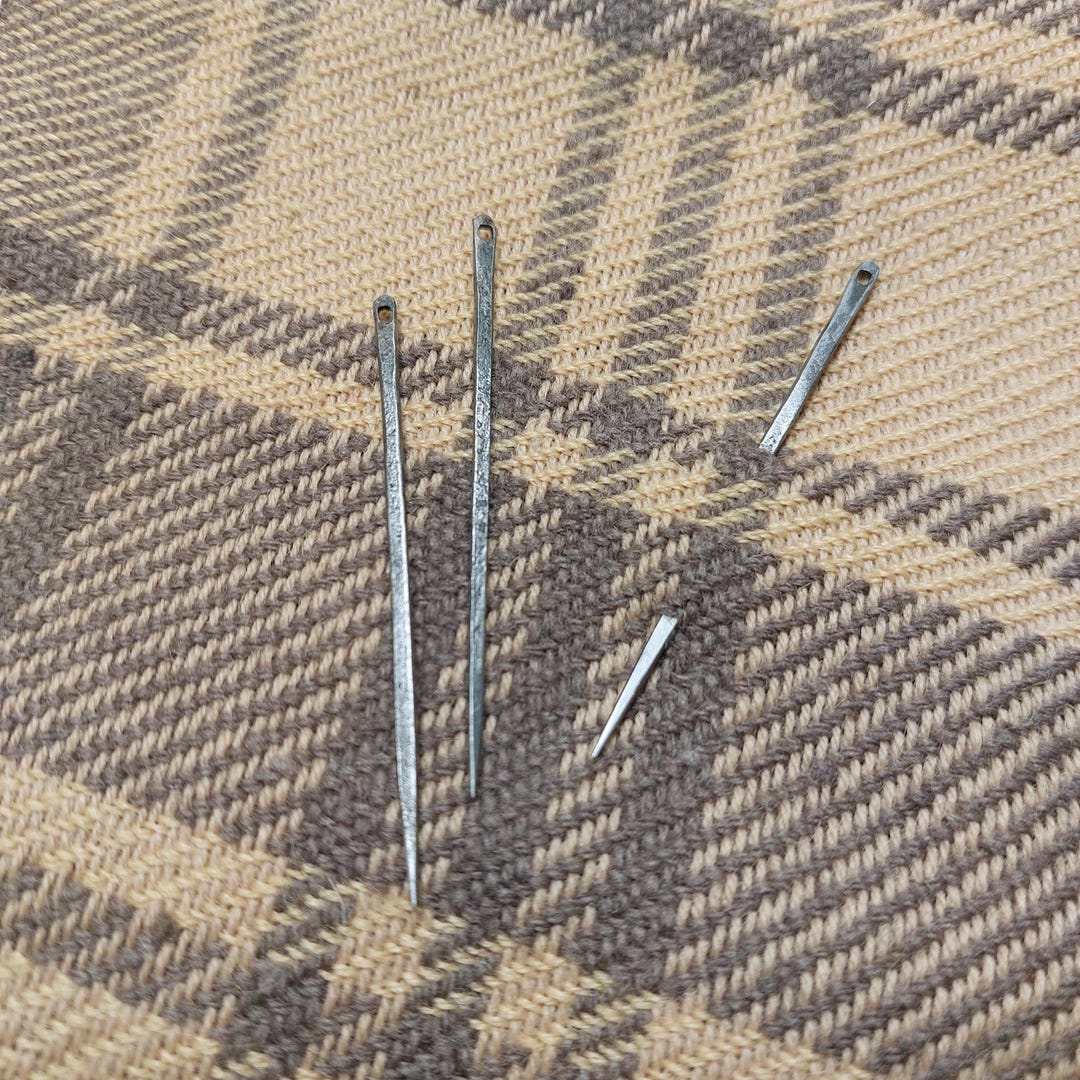 FORDGED HISTORICAL NEEDLE / Medieval Needle, Wrought Needle, Iron ...