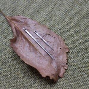 FORDGED HISTORICAL NEEDLE / Medieval Needle, Wrought Needle, Iron ...