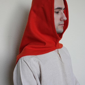 ORKNEY HOOD | Iron Age Hood, Scottish Hood, Historical Reenactment, Pre ...