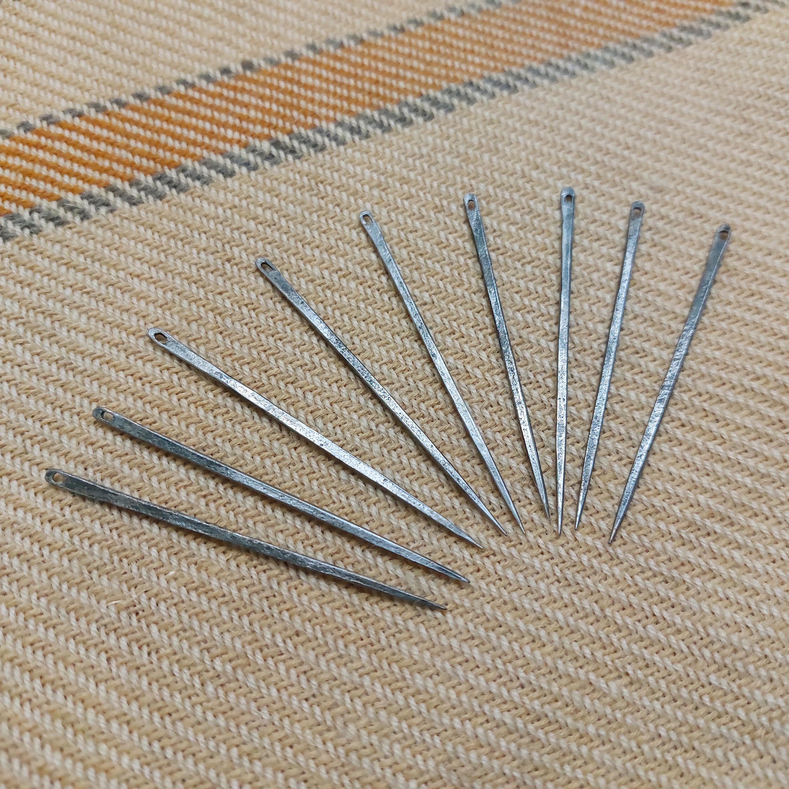 FORDGED HISTORICAL NEEDLE / Medieval Needle, Wrought Needle, Iron ...