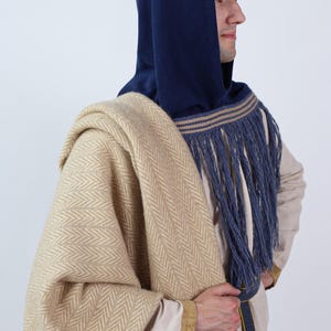 ORKNEY HOOD | Iron Age Hood, Scottish Hood, Historical Reenactment, Pre ...