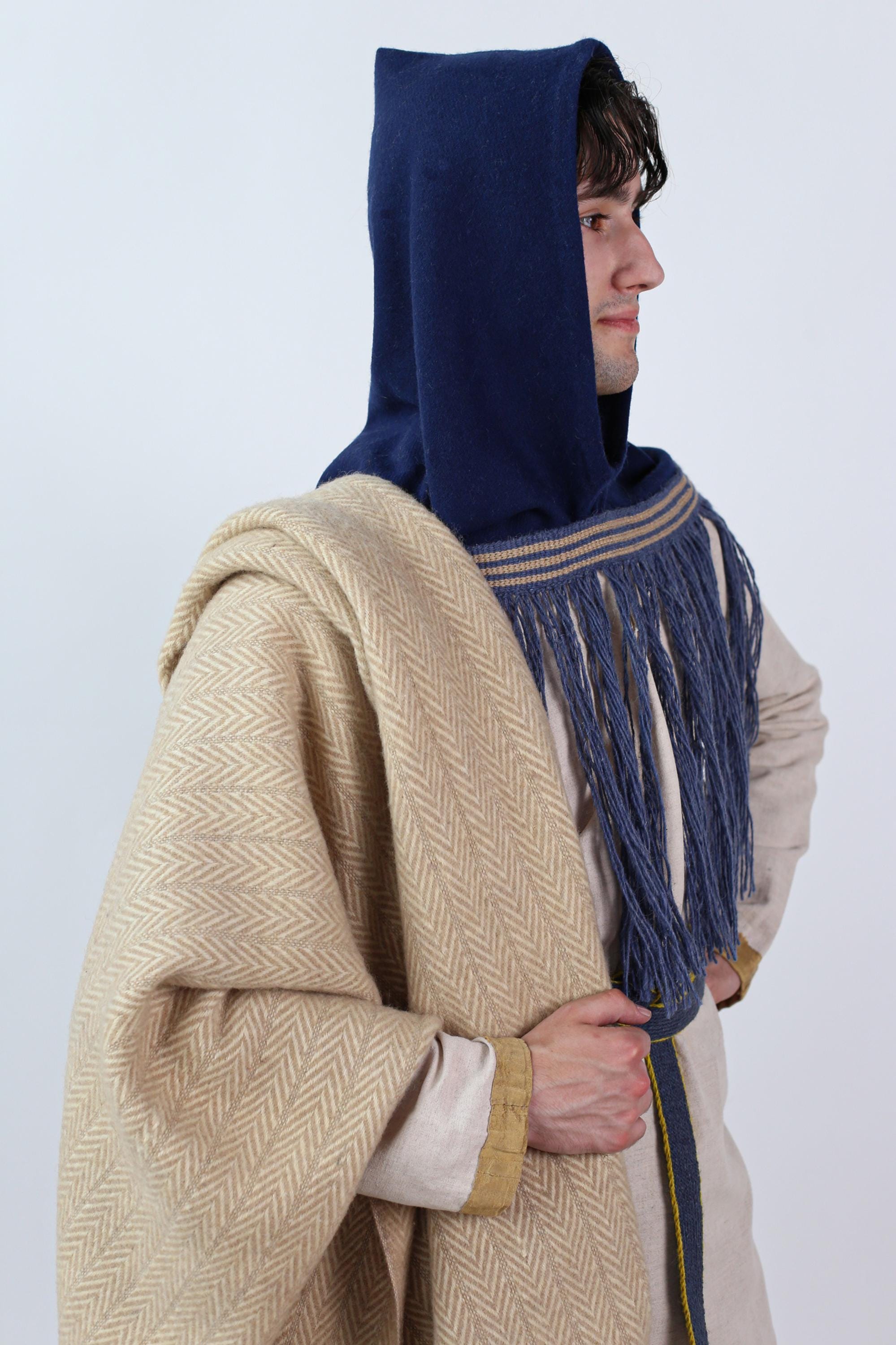 ORKNEY HOOD | Iron Age Hood, Scottish Hood, Historical Reenactment, Pre ...