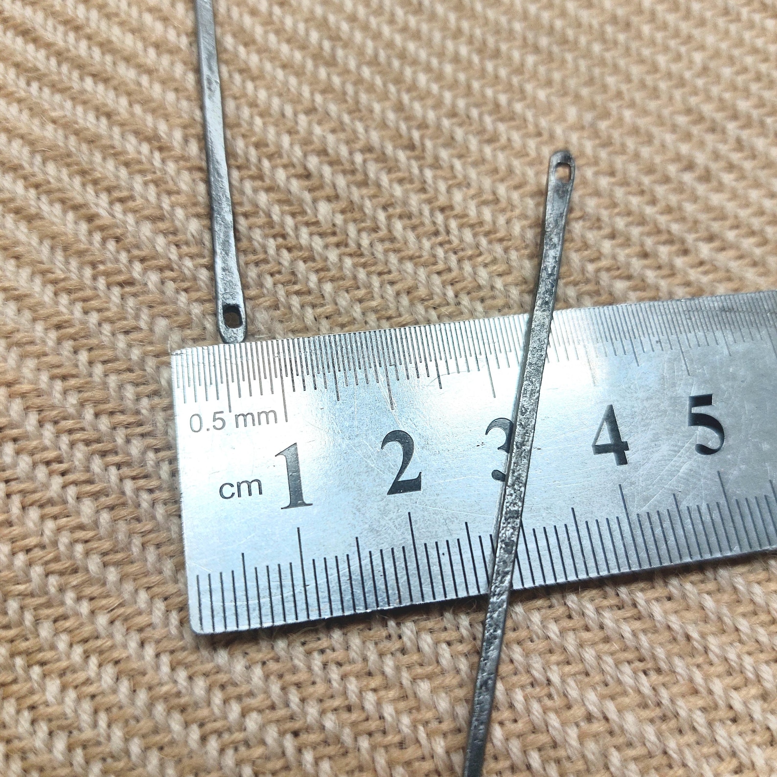 FORDGED HISTORICAL NEEDLE / Medieval Needle, Wrought Needle, Iron ...