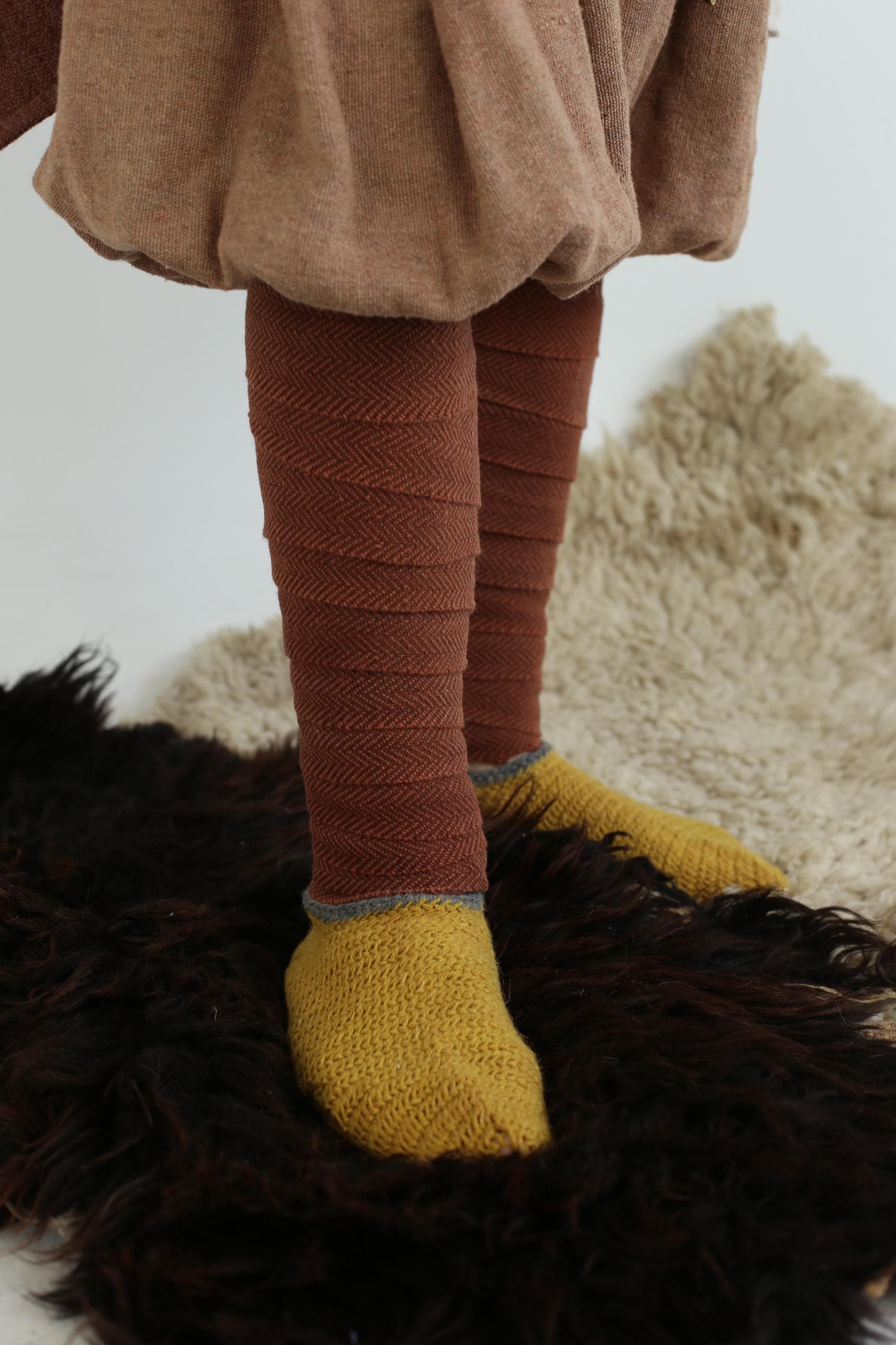 HERRINGBONE LEG-WRAPS | Handwoven Leg Wraps, Handmade Leg Wrappings ...