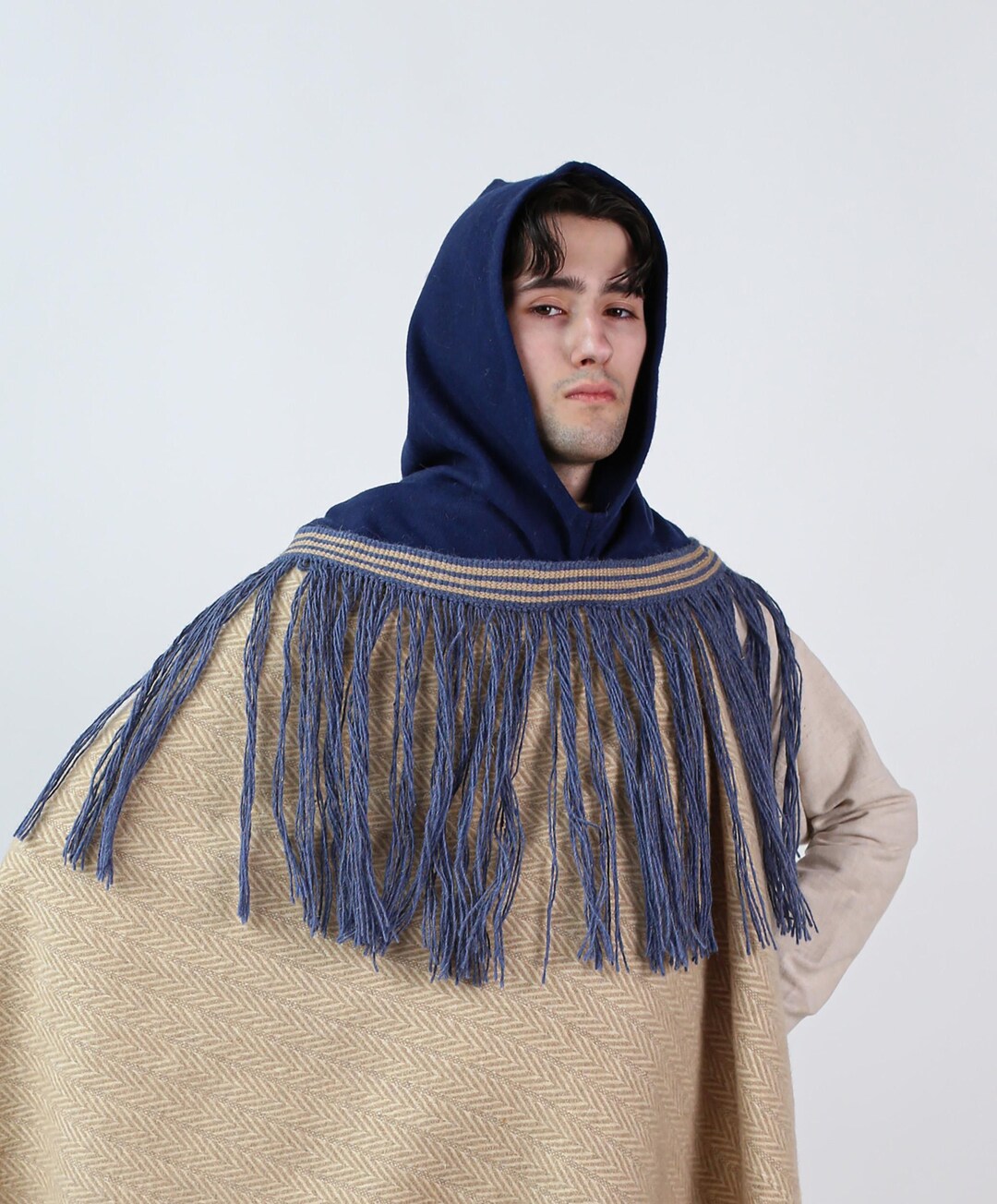 ORKNEY HOOD | Iron Age Hood, Scottish Hood, Historical Reenactment, Pre ...