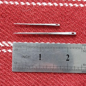 FORDGED HISTORICAL NEEDLE / Medieval Needle, Wrought Needle, Iron ...