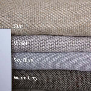 HANDWOVEN TWILL CLOAK | Mixed Wool & Linen, Sagum, Viking Cape ...