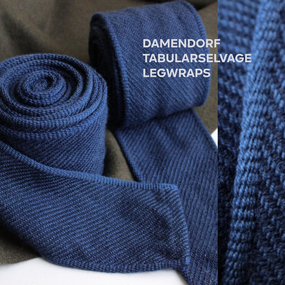 DAMENDORF TABULARSELVAGE LEGWRAPS | Handwoven Leg Wraps, Twill Handmade ...