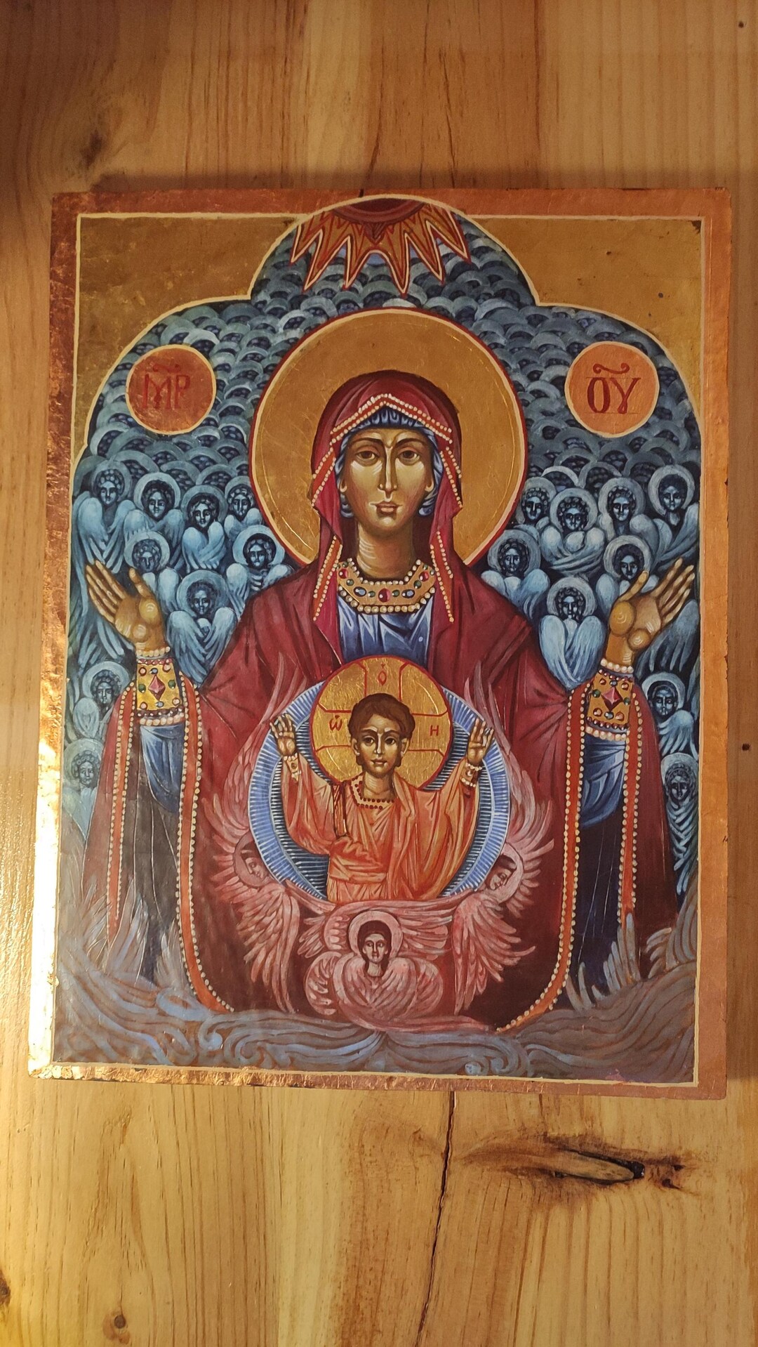 HOLY VIRGIN ORANTA, Icon of the Holy Virgin Mary mother of God, Our ...