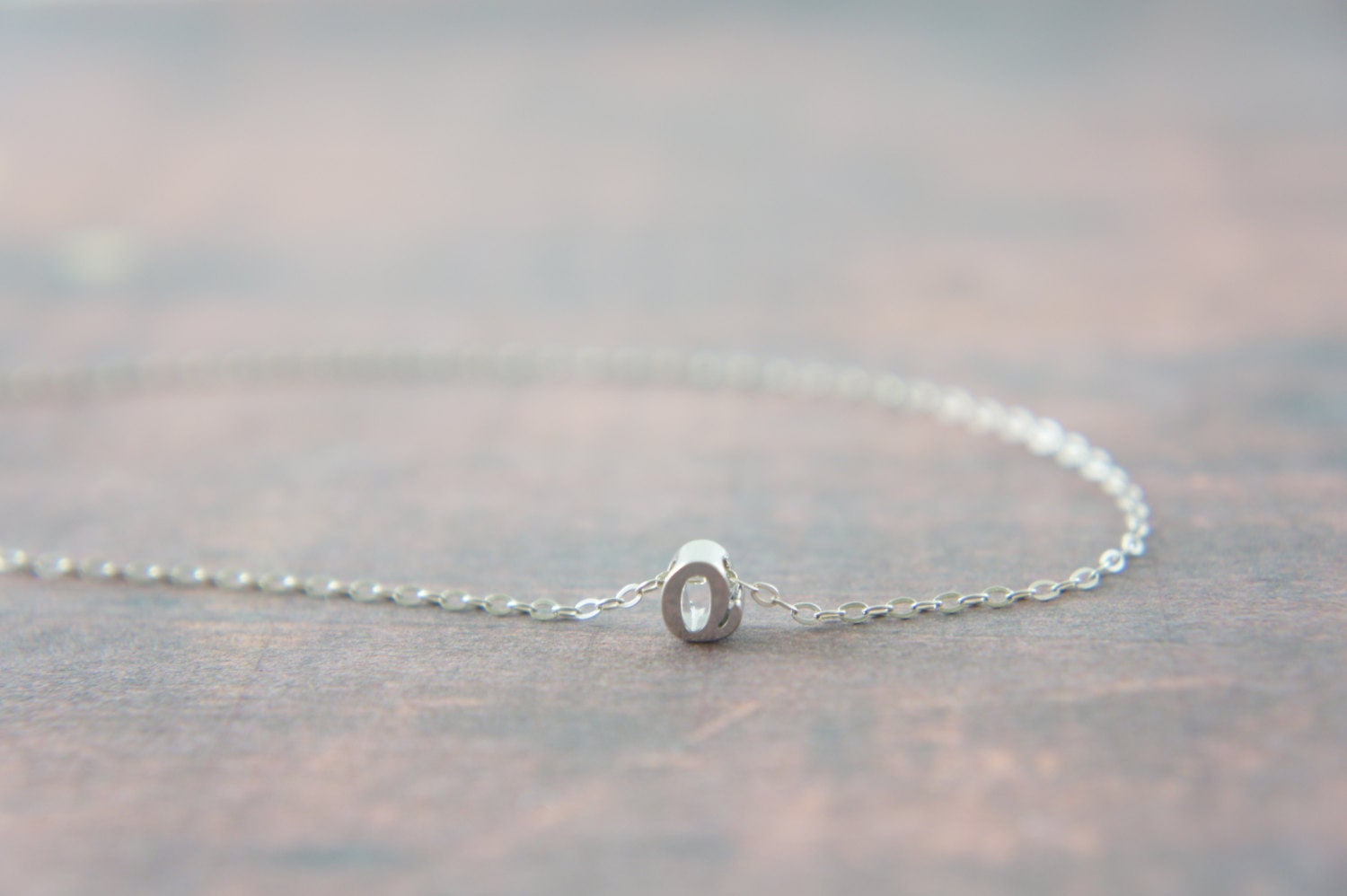 Cursive Silverletter Alphabet Initial o | Etsy