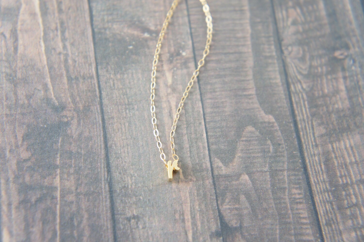 Cursive Gold Letter Alphabet Initial r Necklace | Etsy