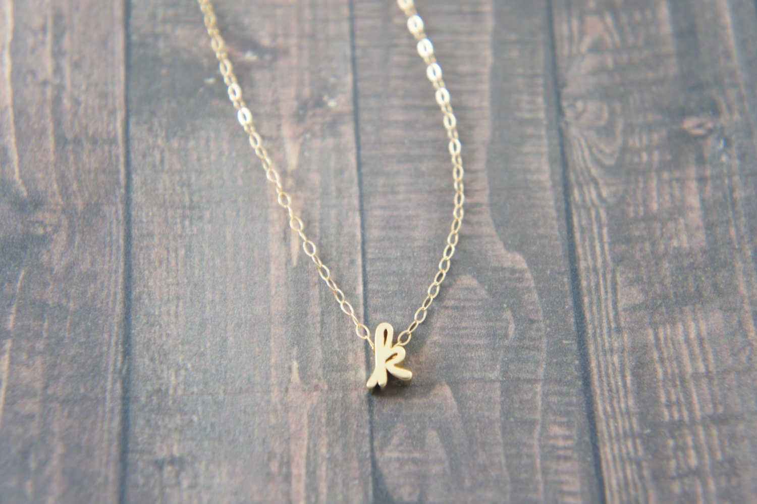 Cursive Gold Letter Alphabet Initial k | Etsy