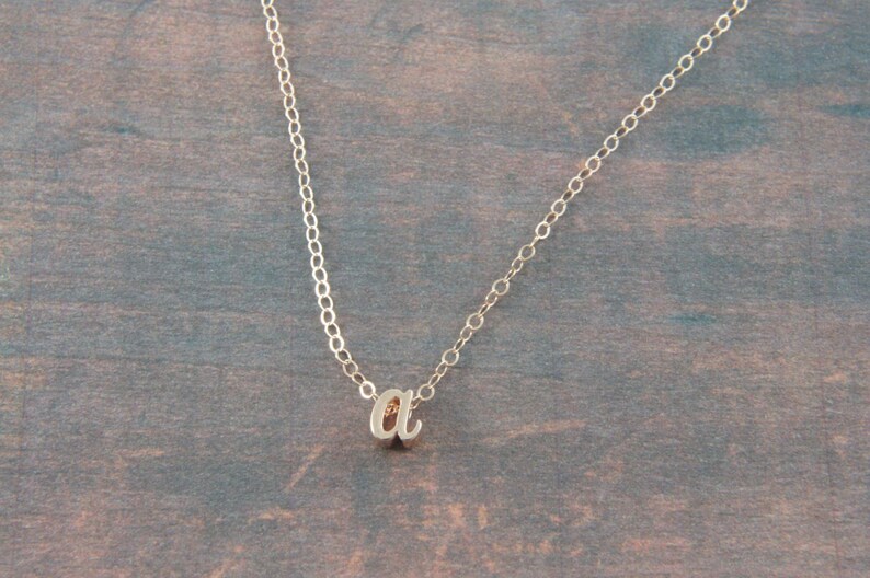 Cursive Rose Gold Letter Alphabet Initial a | Etsy