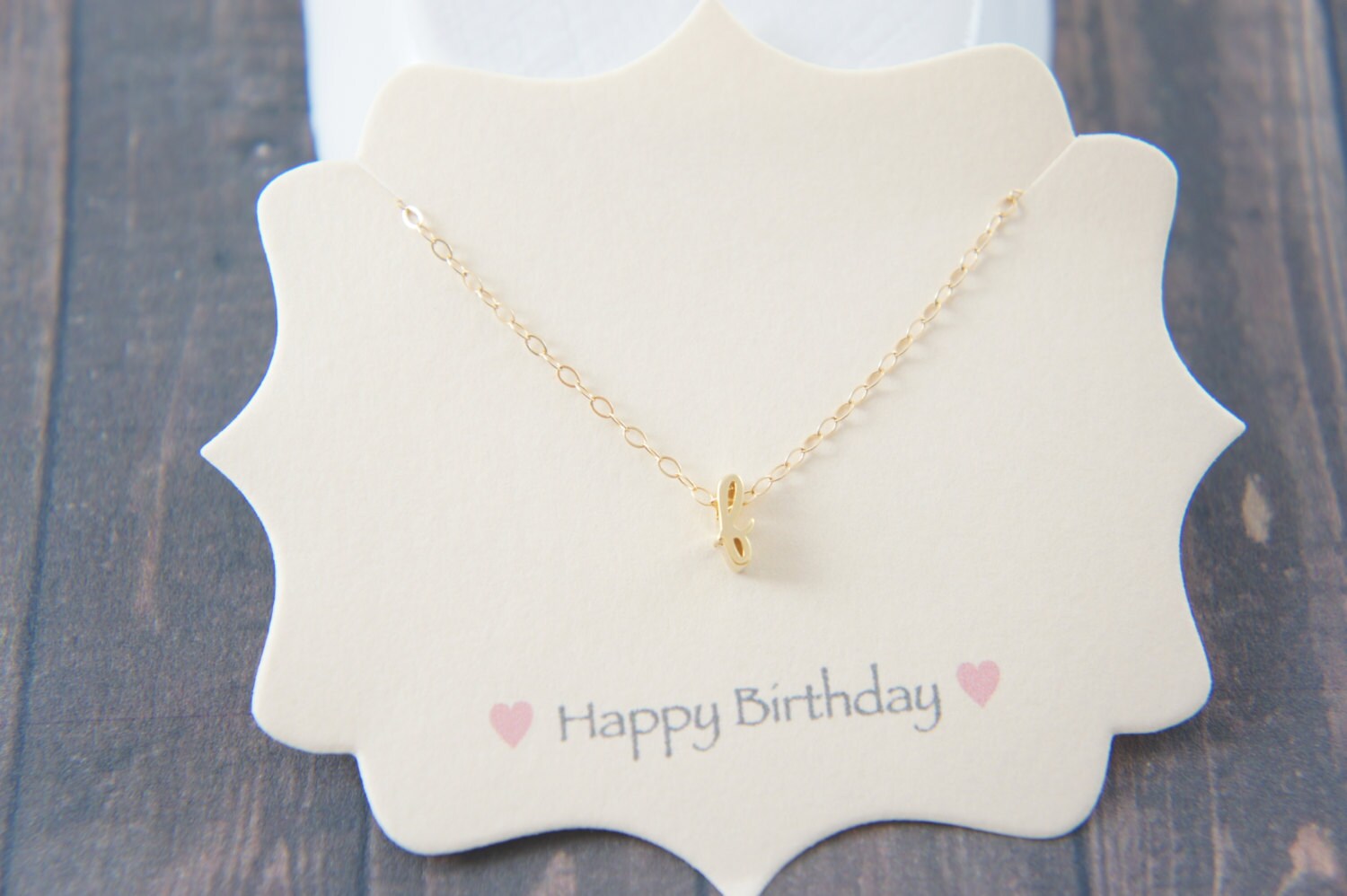 Cursive Gold Letter Alphabet Initial f Necklace | Etsy