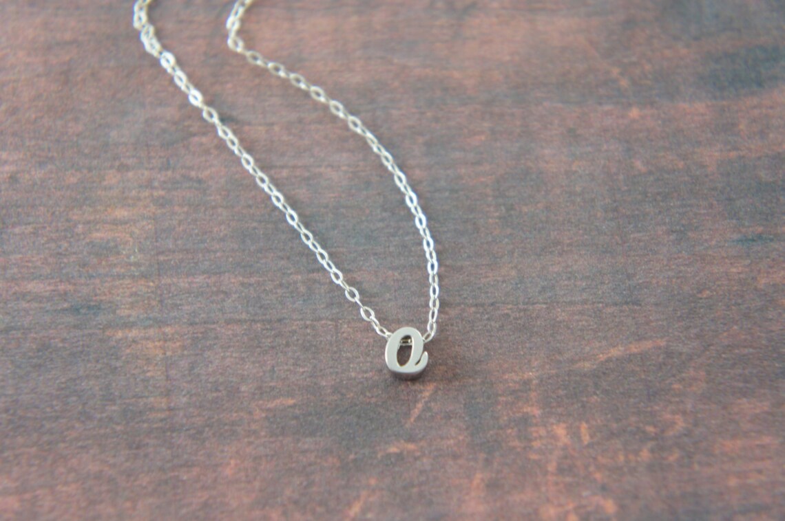 Cursive Silverletter Alphabet Initial o - Etsy