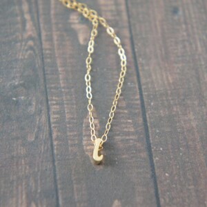 Cursive Gold Letter Alphabet Initial i Necklace - Etsy