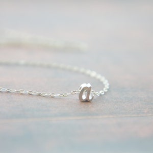 Cursive Silverletter Alphabet Initial a - Etsy