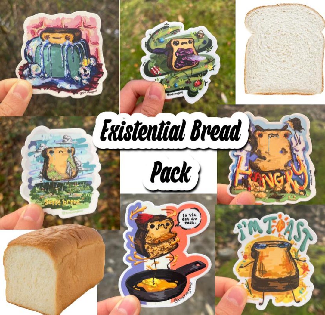 Existential Bread PACK :) - Etsy