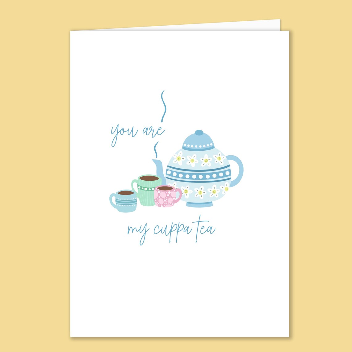 Printable Friendship/love Card - Instant Digital Download - Cute Card ...