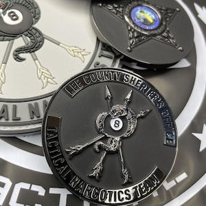 Tactical Narcotics Team (challenge Coin) - Etsy