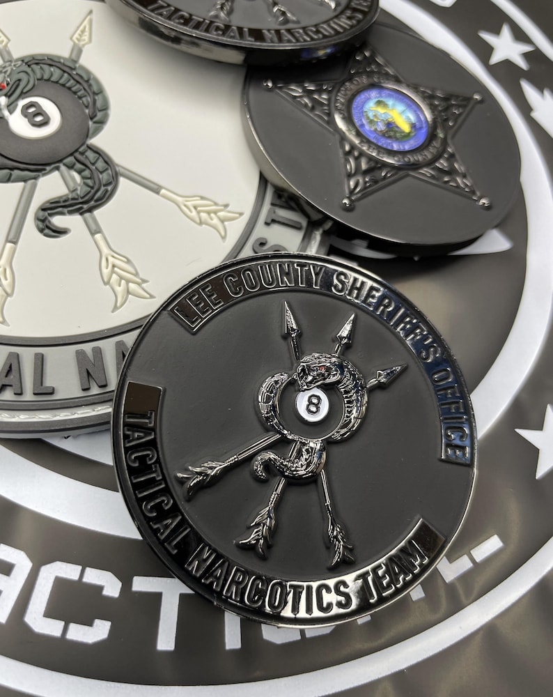 Tactical Narcotics Team (challenge Coin) - Etsy