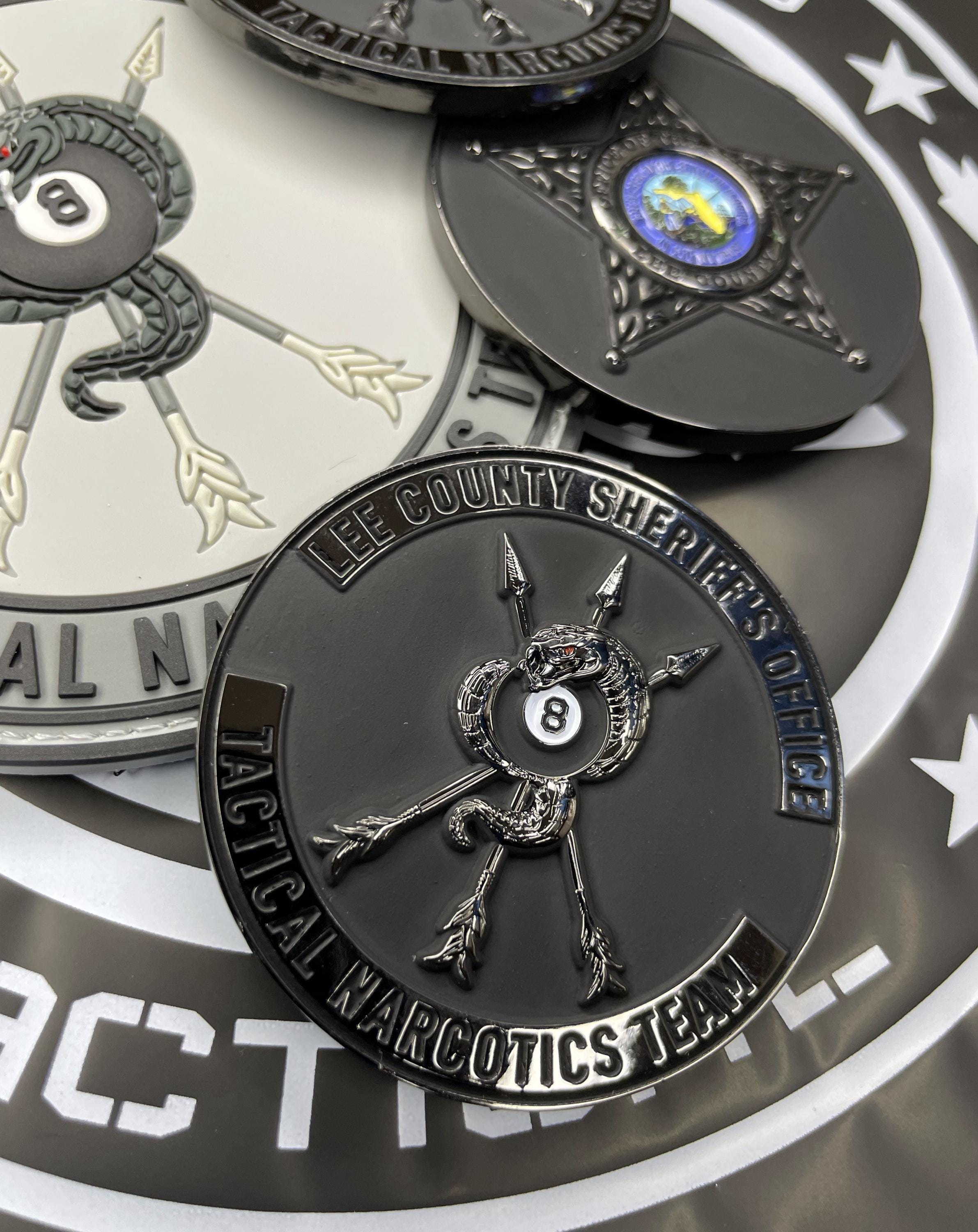 Tactical Narcotics Team (challenge Coin) - Etsy