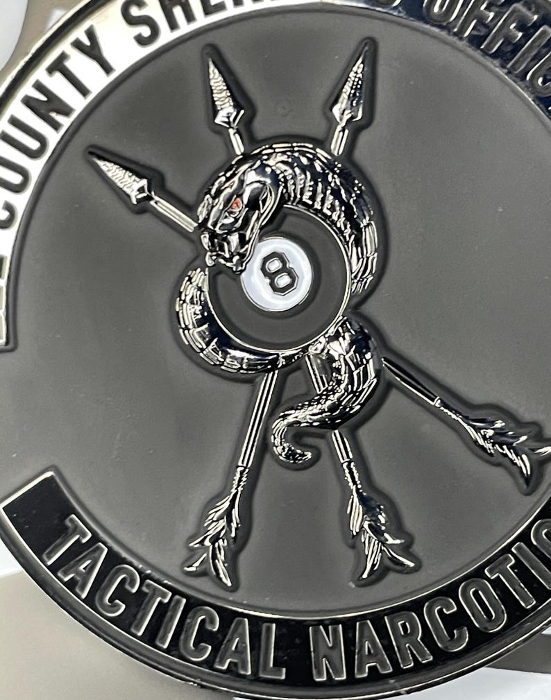 Tactical Narcotics Team (challenge Coin) - Etsy