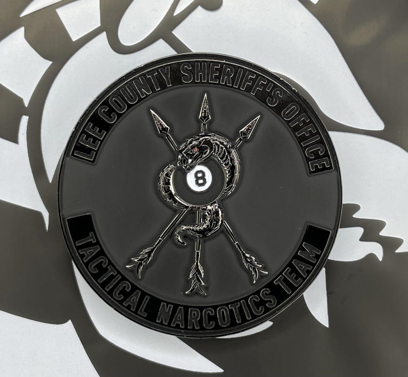 Tactical Narcotics Team (challenge Coin) - Etsy