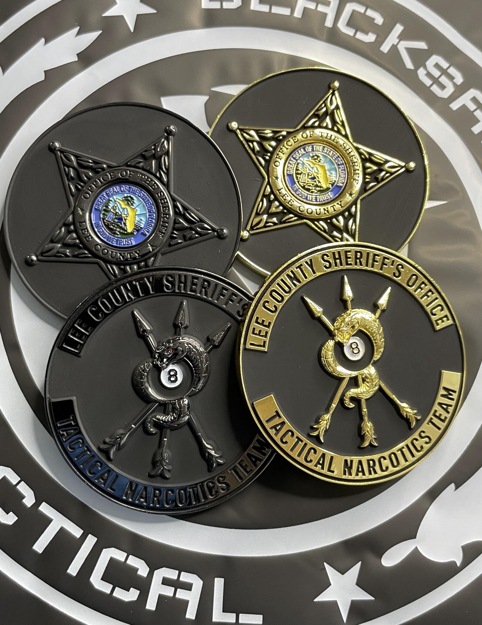 Tactical Narcotics Team (challenge Coin) - Etsy