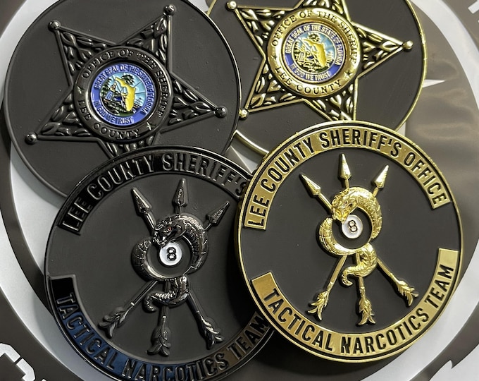 Tactical Narcotics Team (challenge Coin) - Etsy