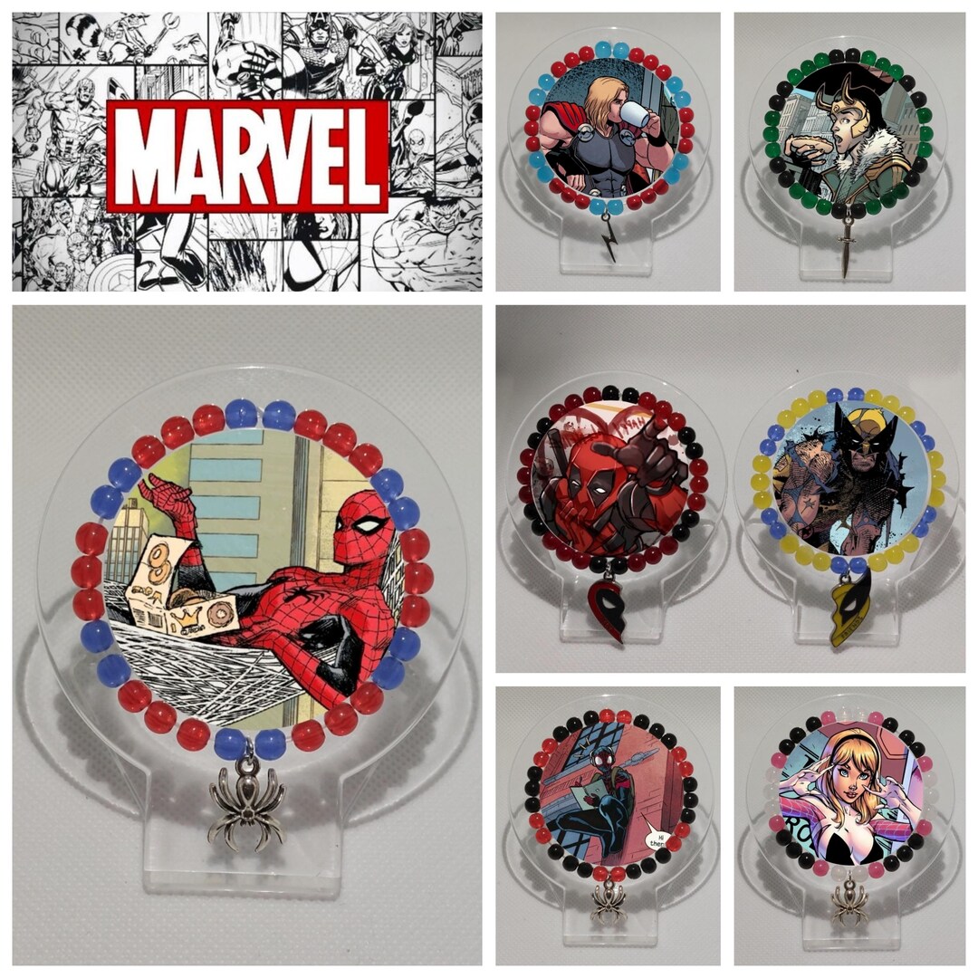 Marvel Themed Bracelets - Etsy