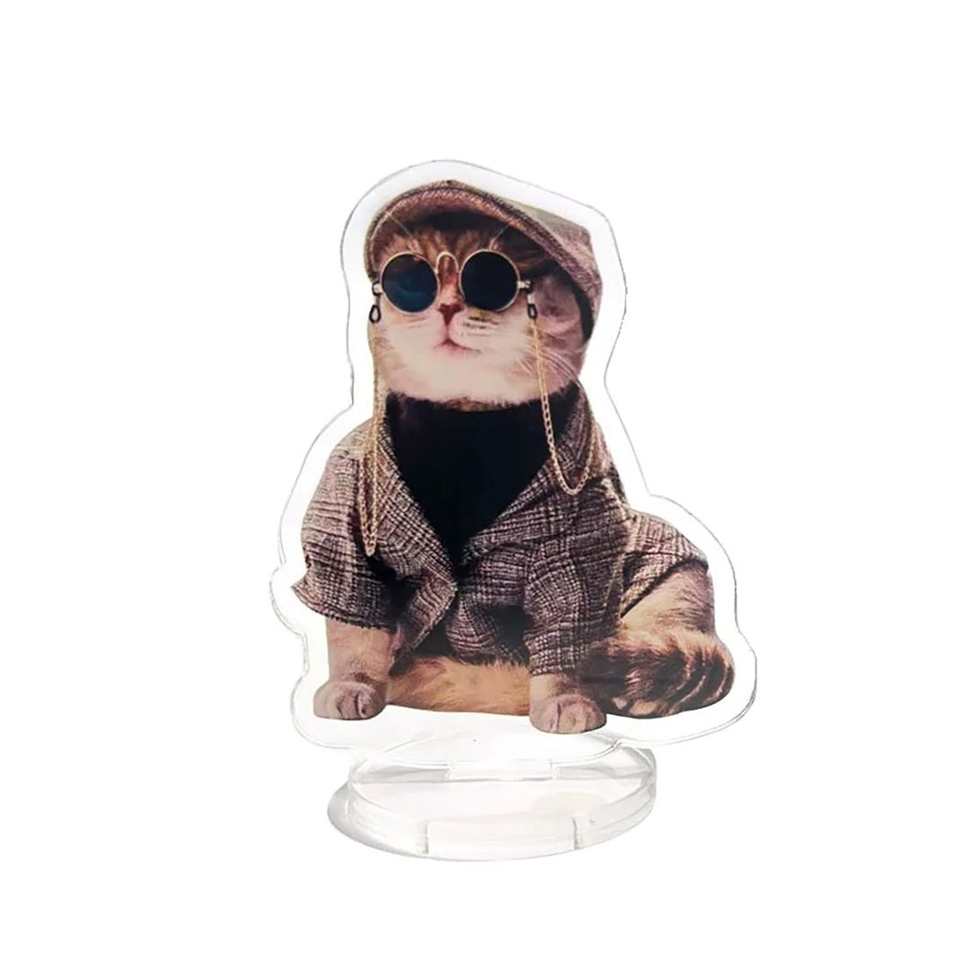 Custom Acrylic Pet Standee, Personalized Pet Figurine Decoration, Cat ...