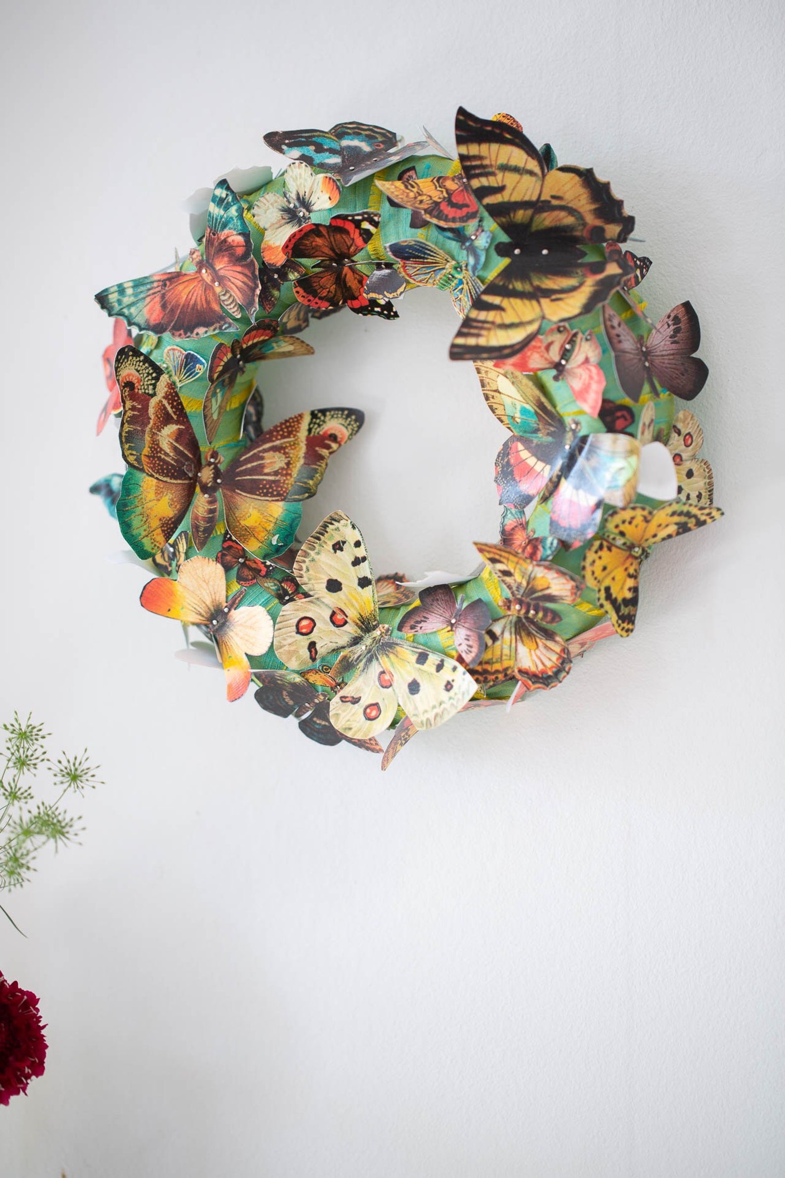 Butterfly Carnival Wreath - Etsy
