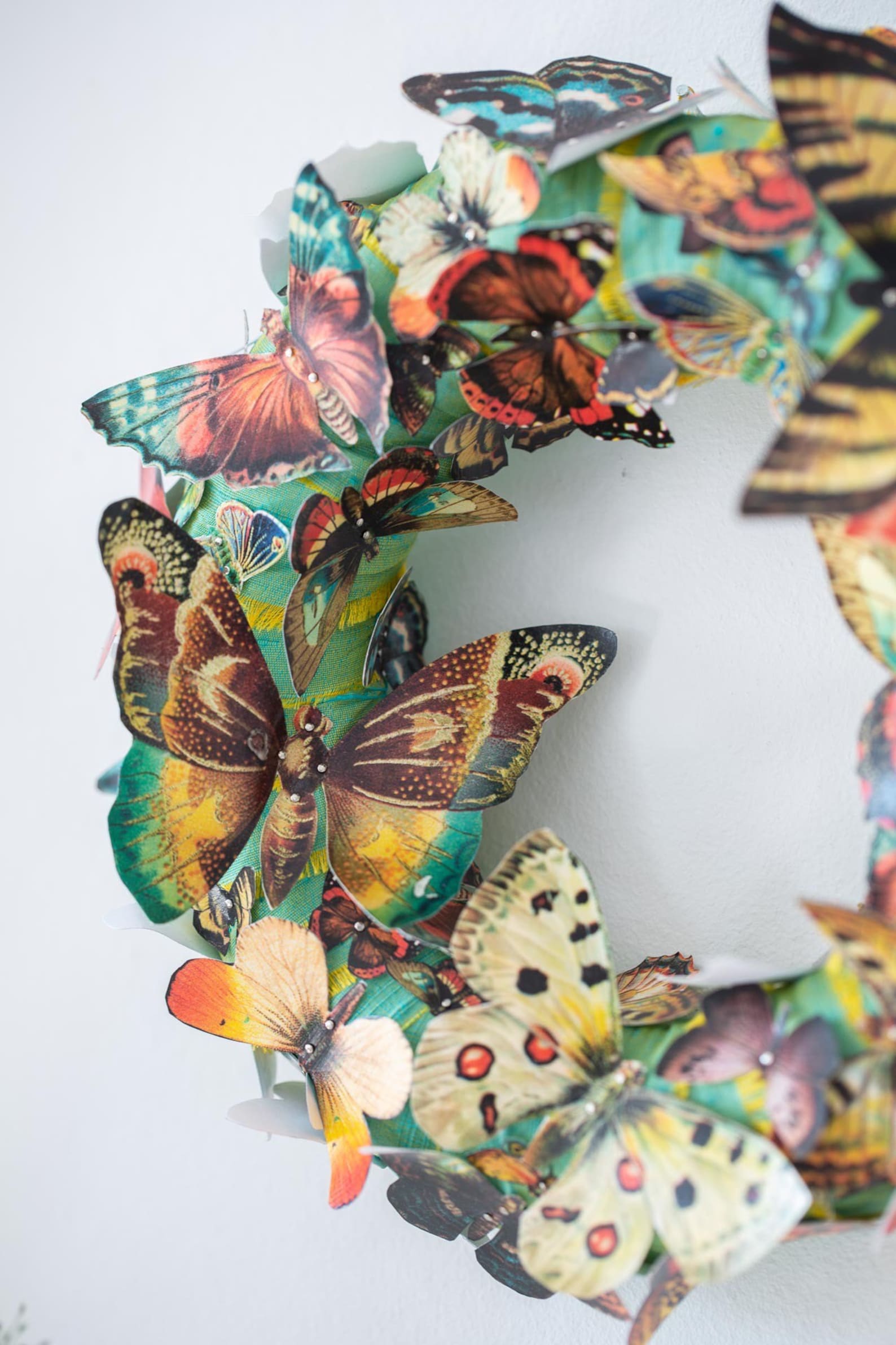Butterfly Carnival Wreath - Etsy