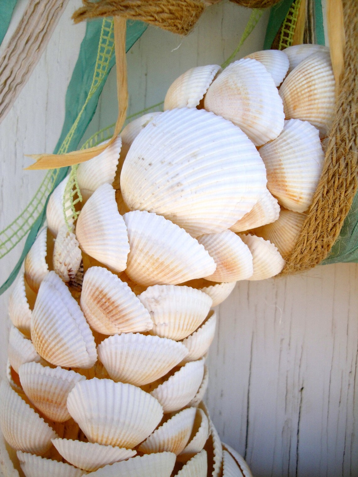 Seashell Wreath, A Gift From the Sea Wreath - Etsy