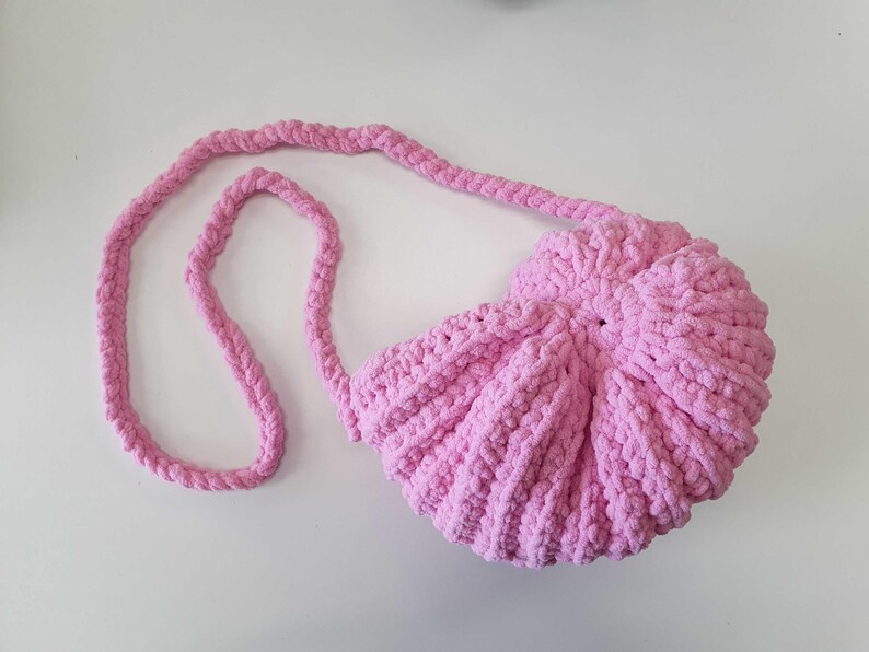 Crochet Conch Shell Bag & Wallet Pattern, Boho Beach Purse (digital ...