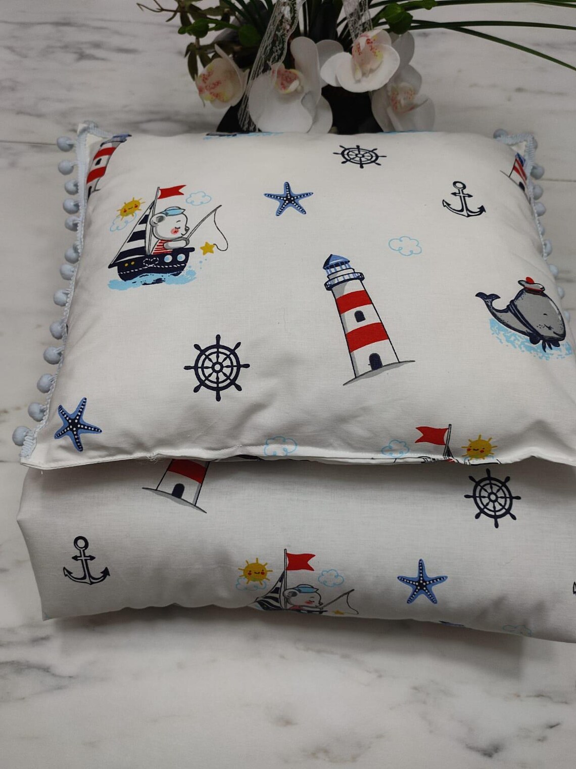 Cotton Baby Blanket, Baby Sleeping Set, Poplin Baby Set, Cotton Baby ...